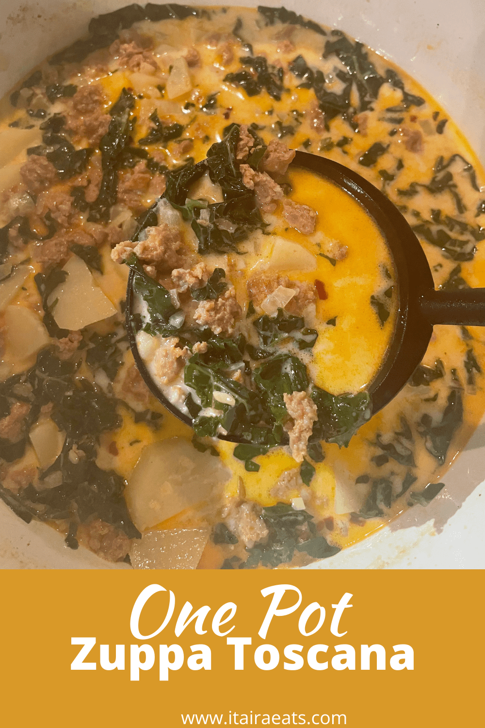 One Pot Zuppa Toscana - Itaira Eats